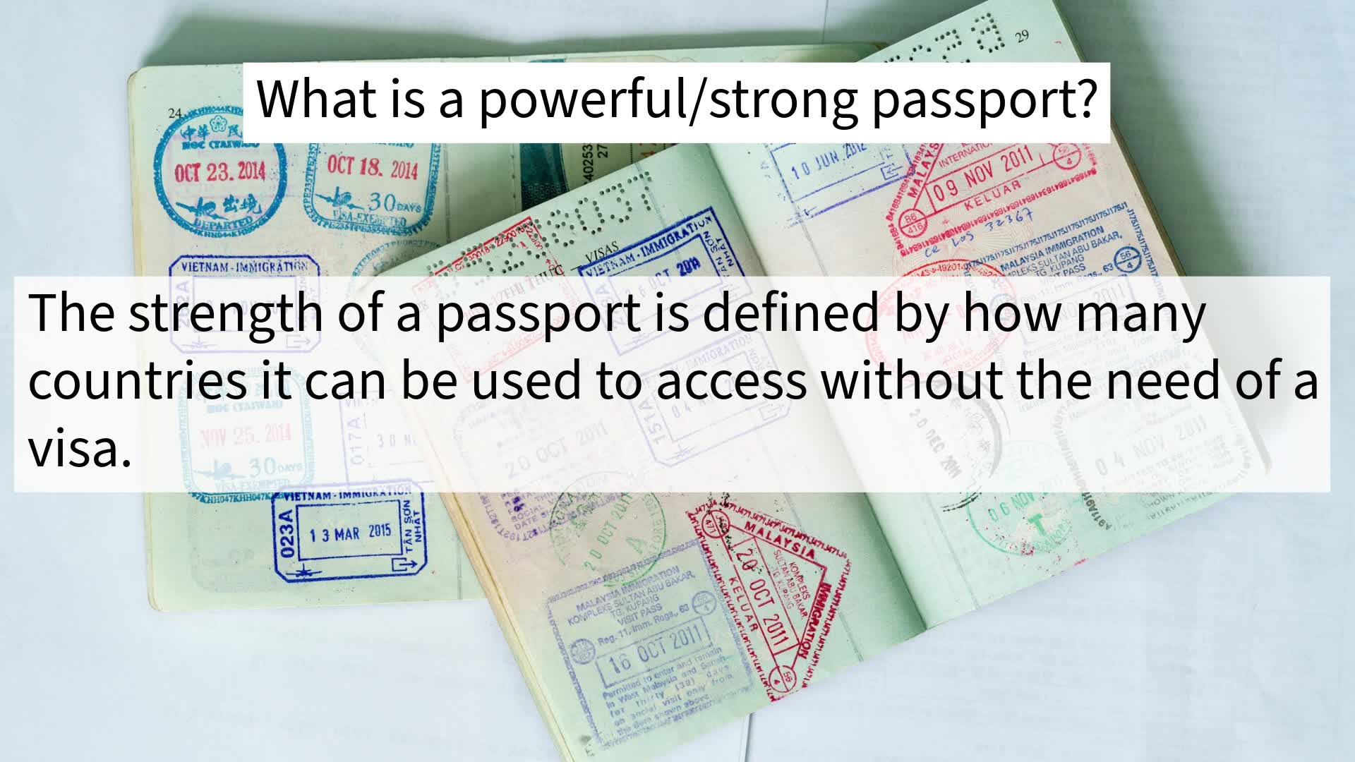 What countries have the most powerful passports? – WOODTV.com