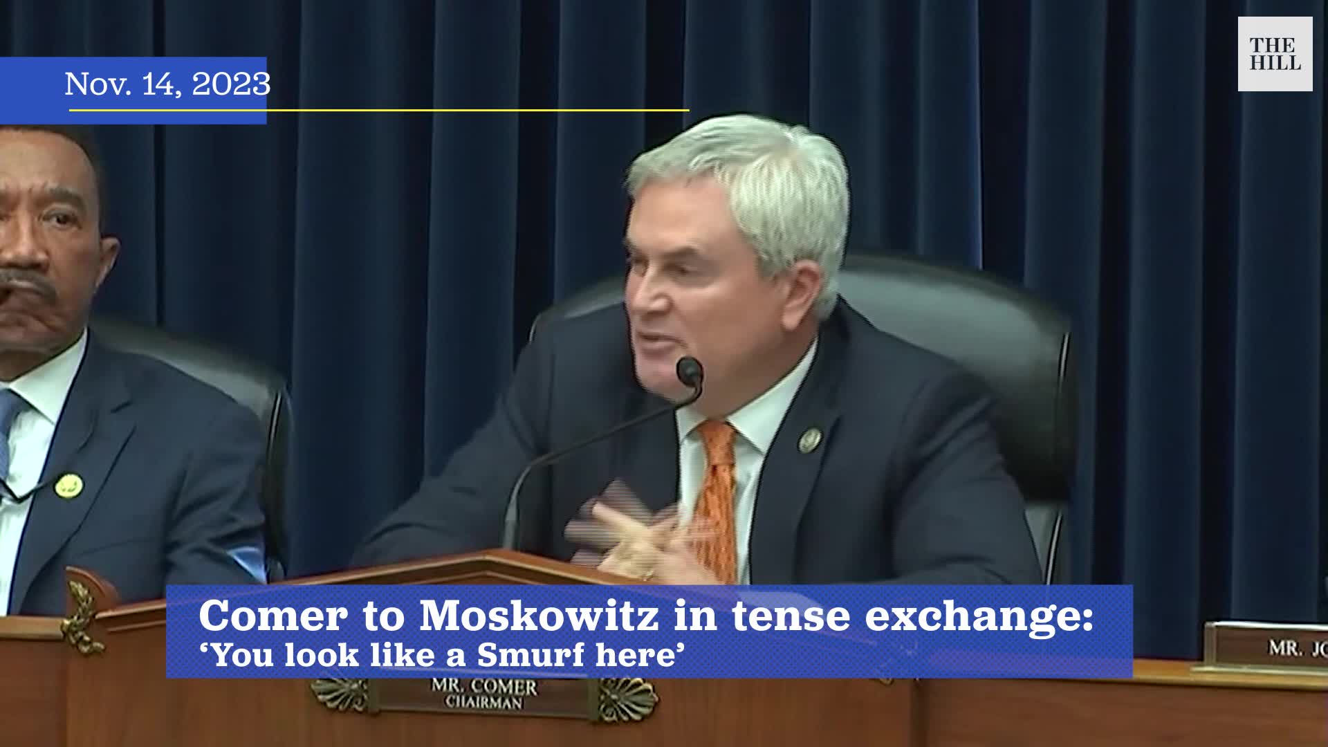 Moskowitz, Comer get into tense exchange at hearing: ‘You look like a ...