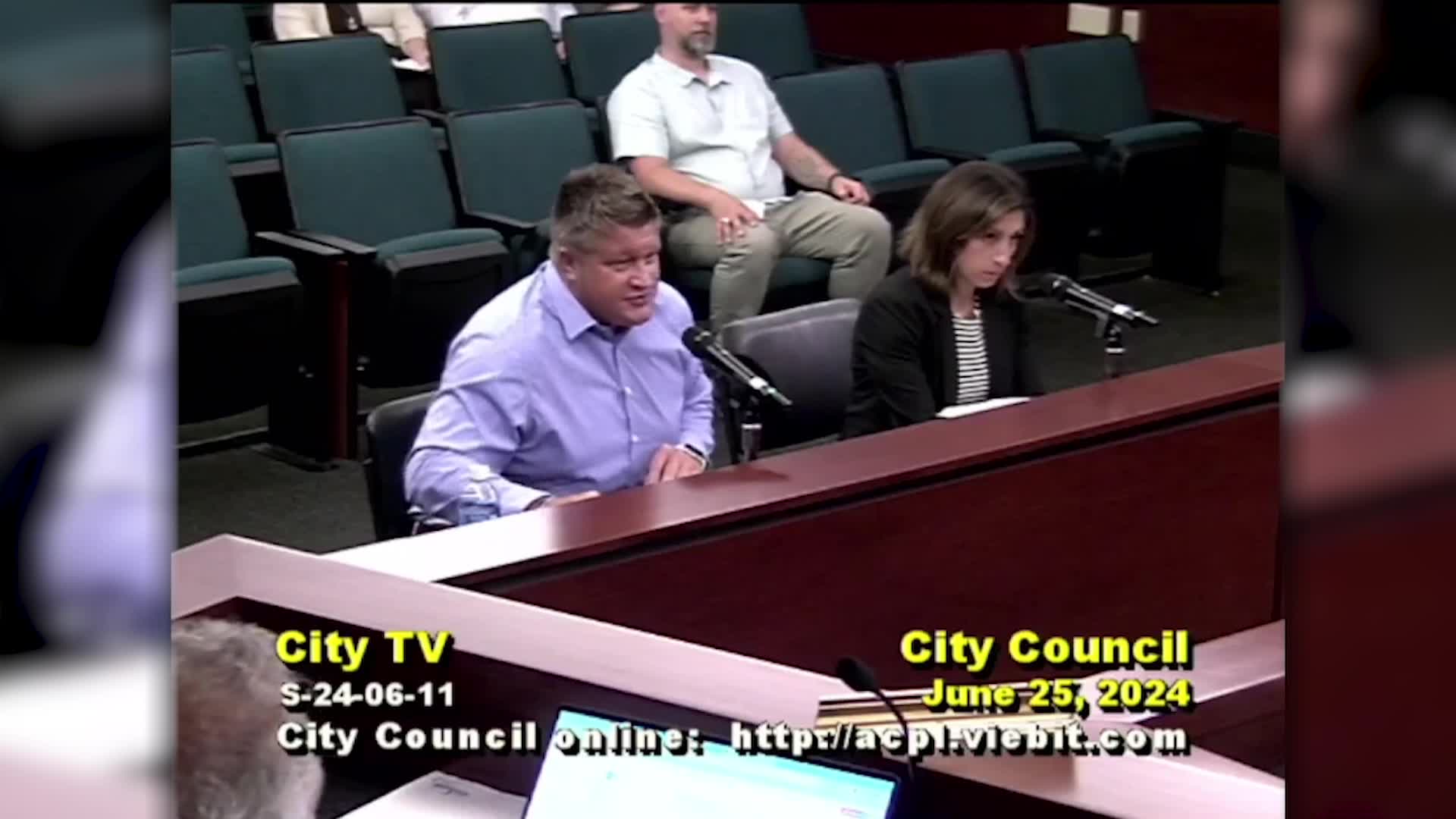 Jeremy Bush addresses City Council – WANE 15