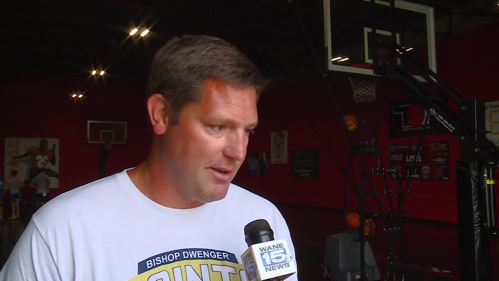 Interview with new Bishop Dwenger boys basketball coach Brandon O’Leary ...