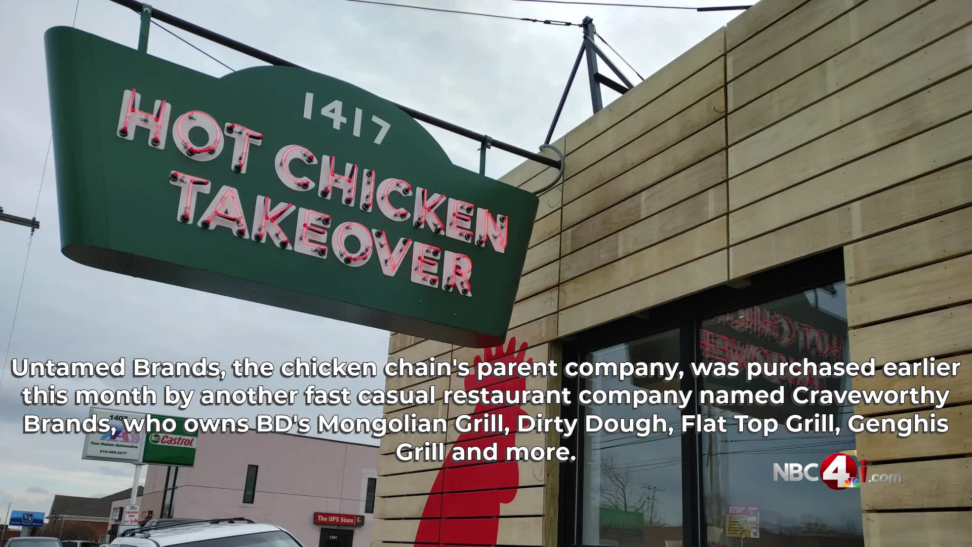Hot Chicken Takeover rebranding after sale to new owner – NBC4 WCMH-TV