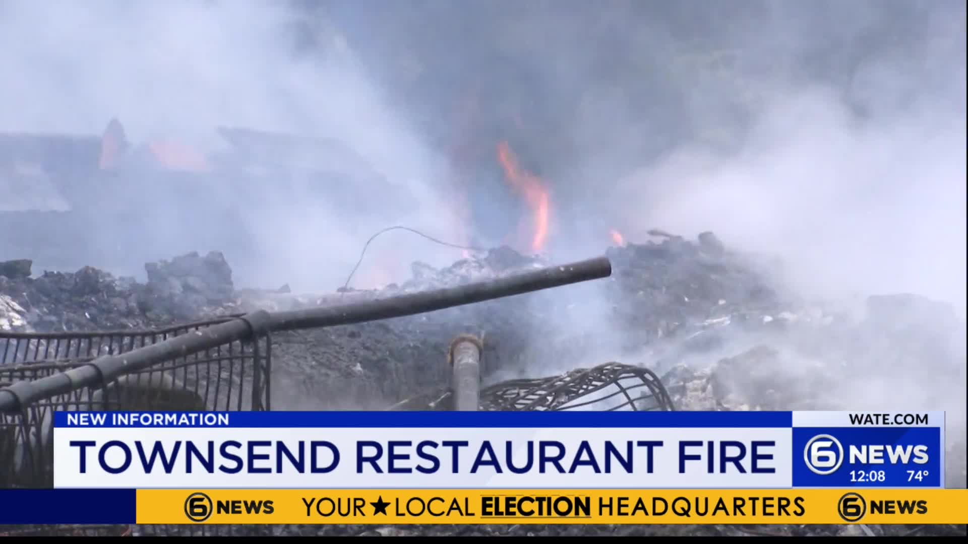 Cause of Townsend Restaurant Fire Released – WATE 6 On Your Side