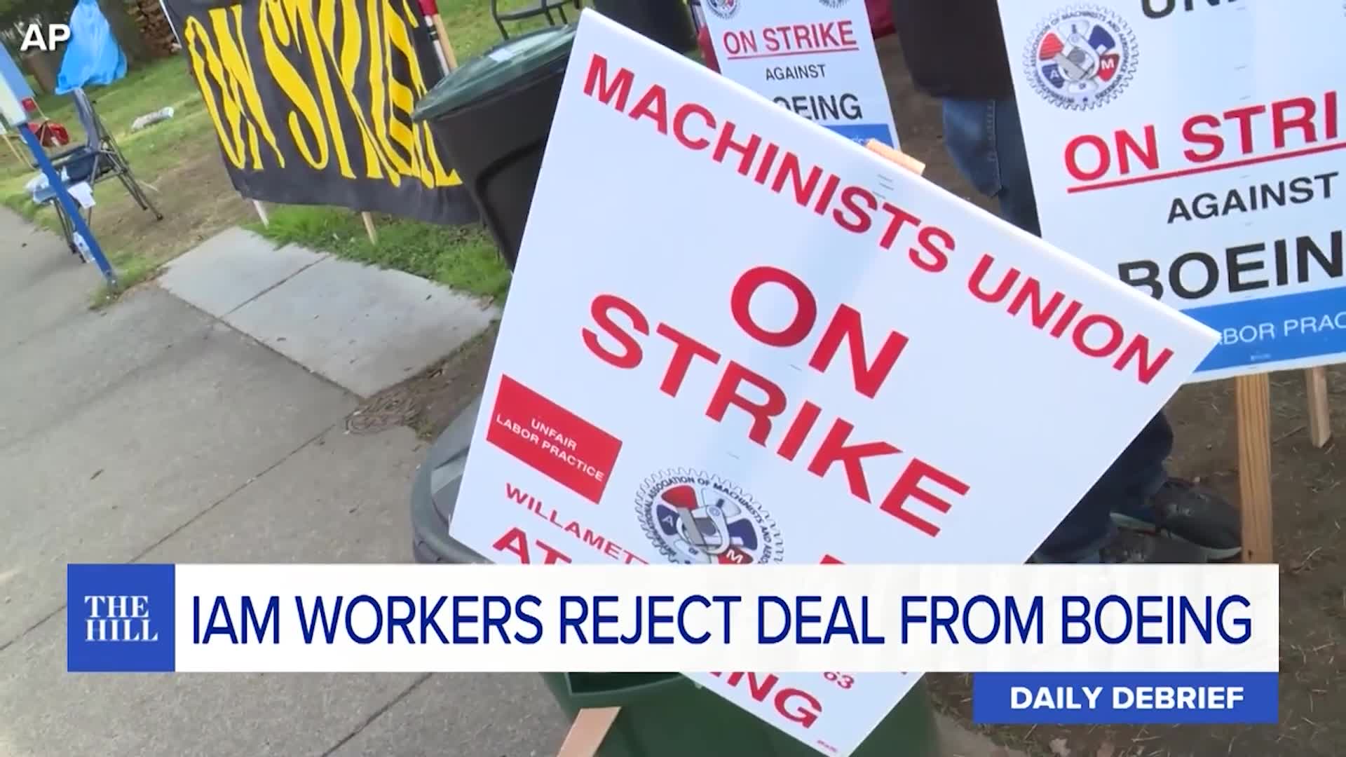 Mike Elk: IAM Workers Reject Deal From Boeing – The Hill