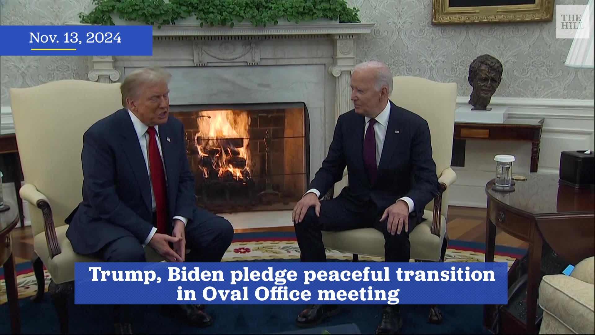 Trump, Biden pledge peaceful transition in Oval Office meeting – FOX 2