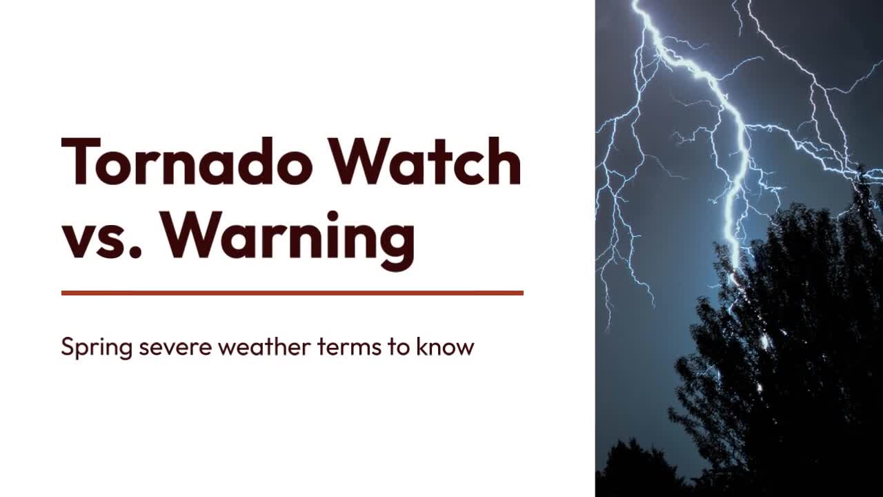 Tornado Watch vs. Tornado Warning – ABC27