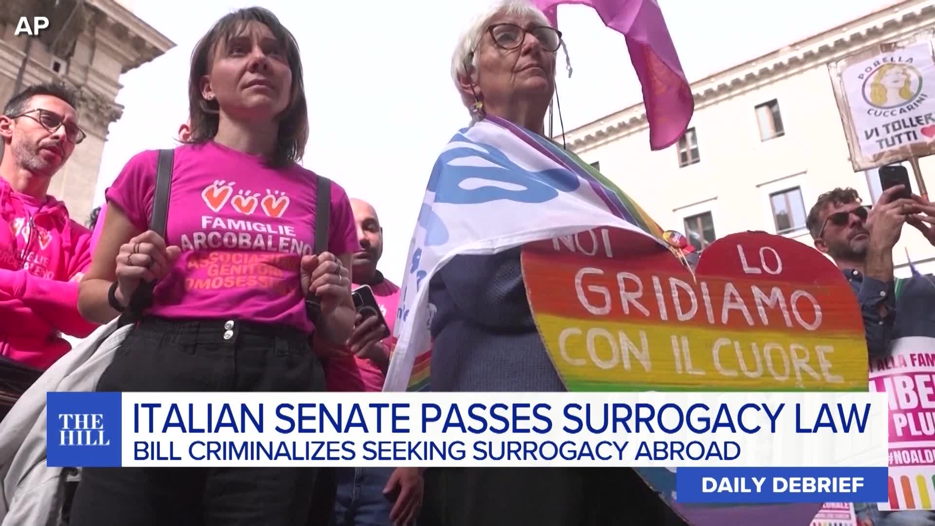 Italian Senate passes law making it illegal to seek surrogacy abroad ...