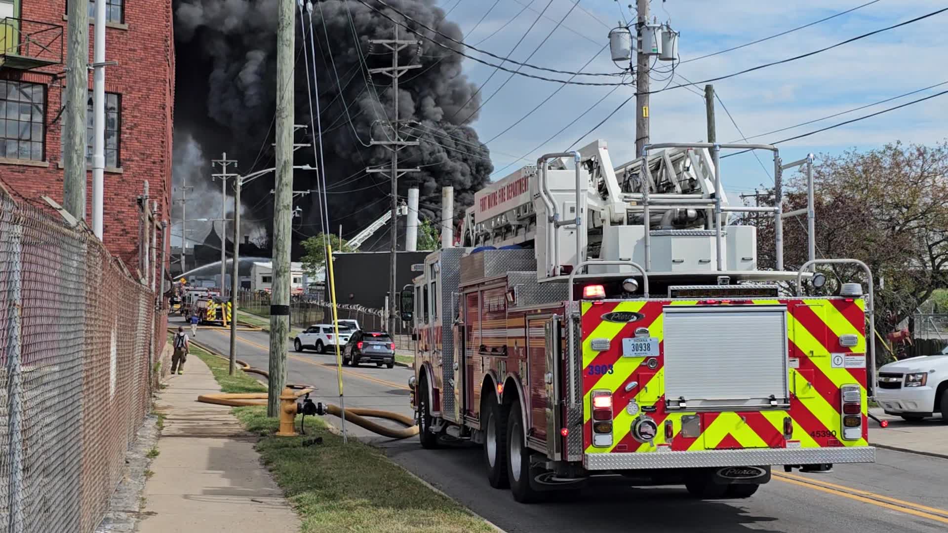 Video of large Fort Wayne fire – WANE 15