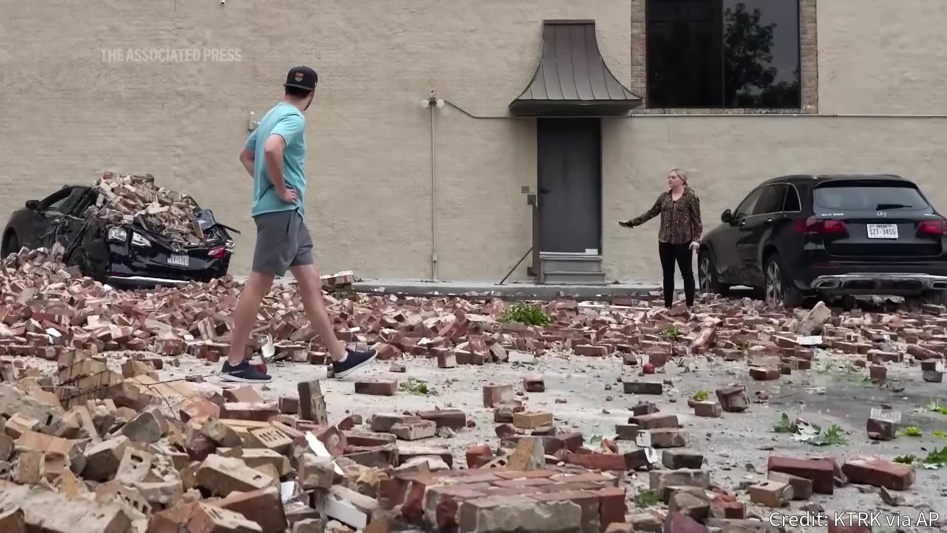 Intense storms in Houston kill at least 4, cause widespread damage | AP ...