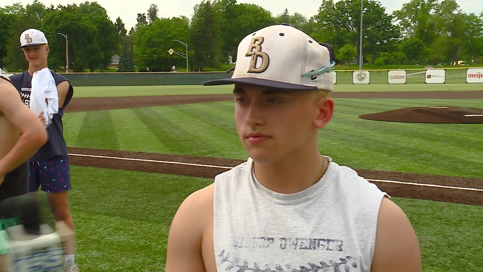 Bishop Dwenger senior utility player Caden Brown full practice ...