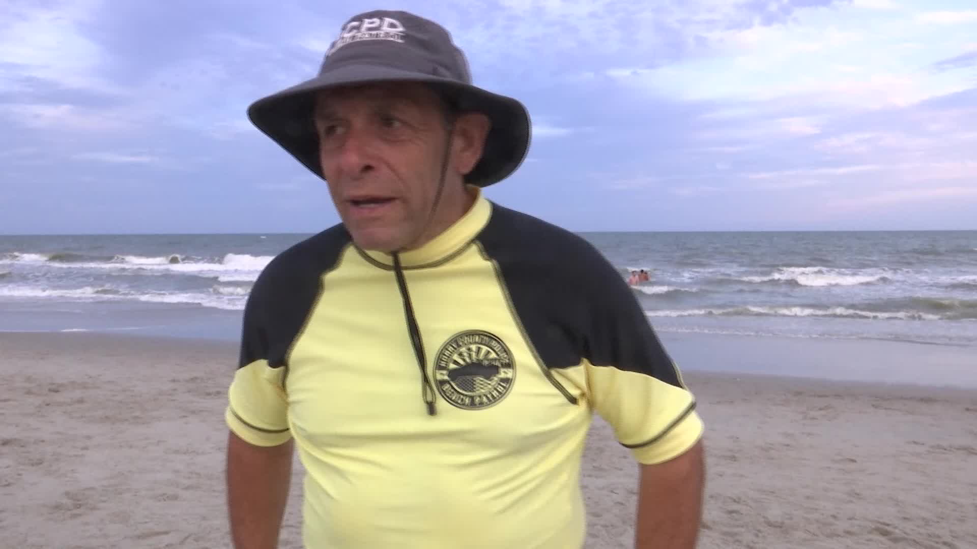 Julian “Duke” Brown speaks on beach safety one day before fatal ...