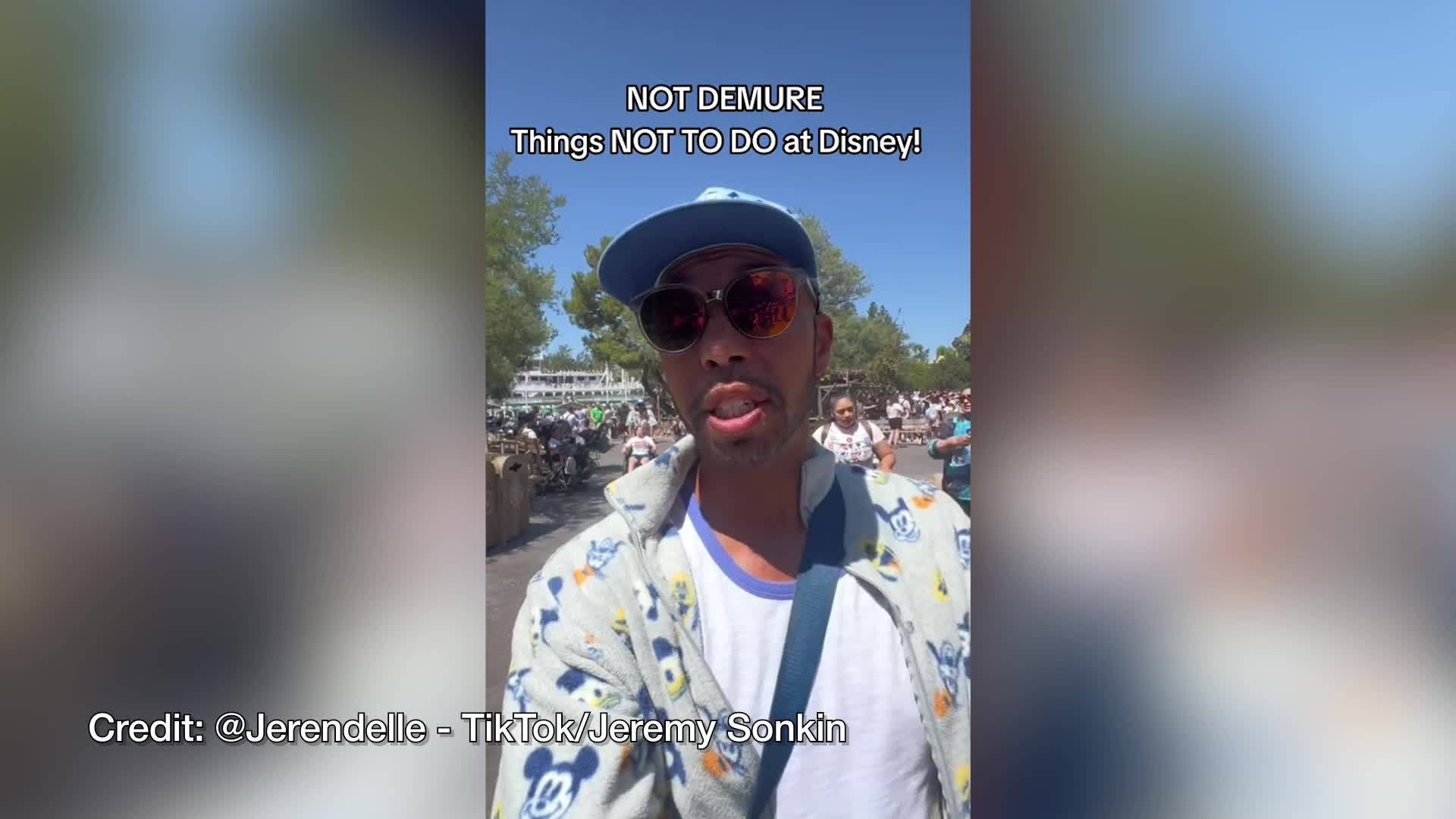 Video captures Disneyland guest sticking head and arm into water ...