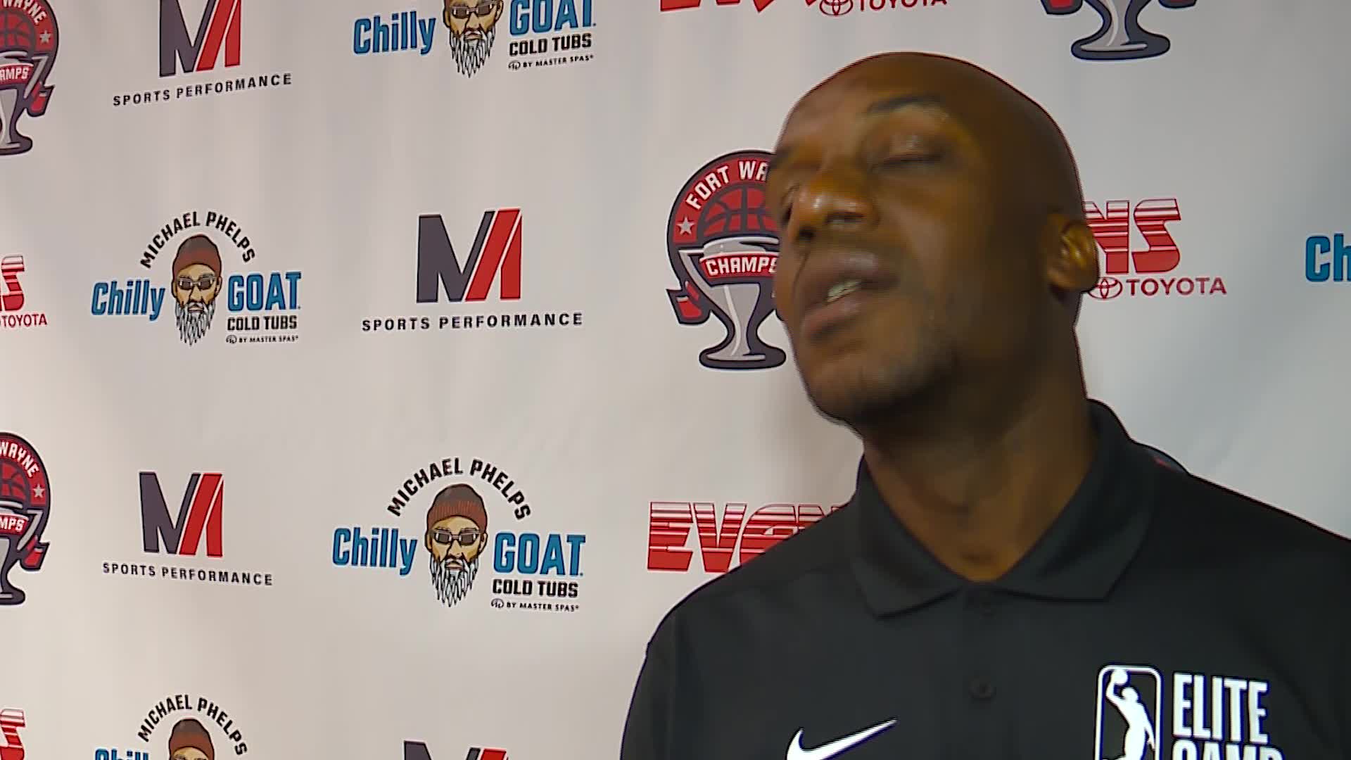 Walker Russell Jr. interview at Fort Wayne Champs media day 7/16/2024 ...