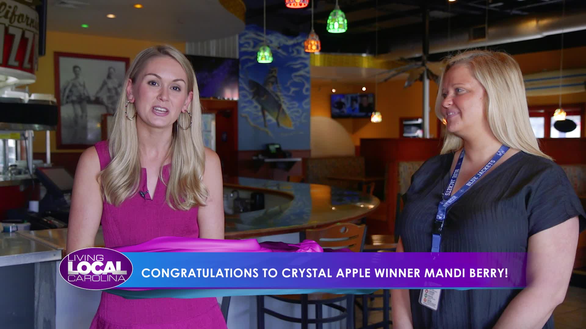 Living Local Carolina: Crystal Apple Award Winner Mandi Berry – WBTW