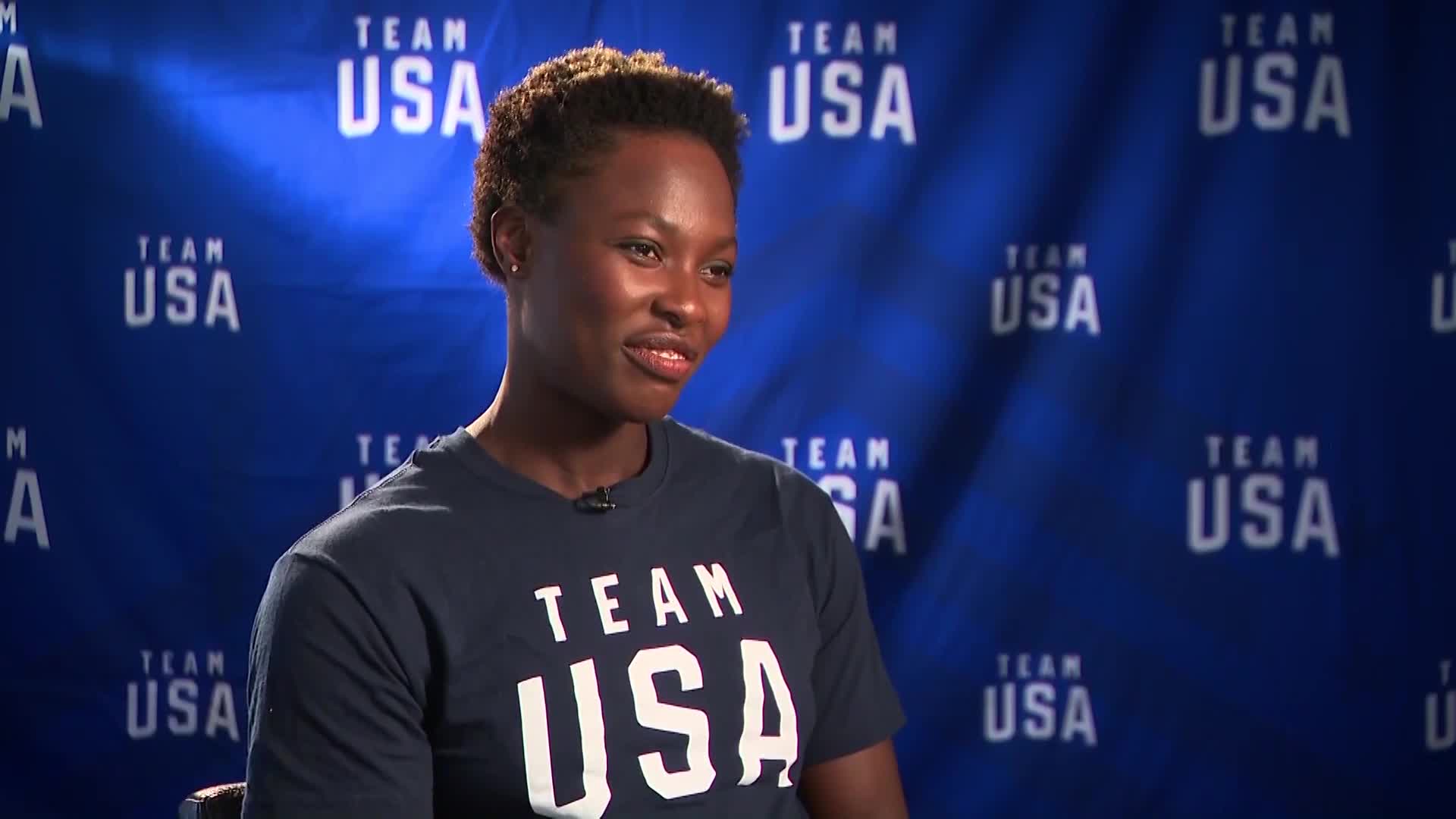 Water polo champion Ashleigh Johnson is making a difference outside the ...