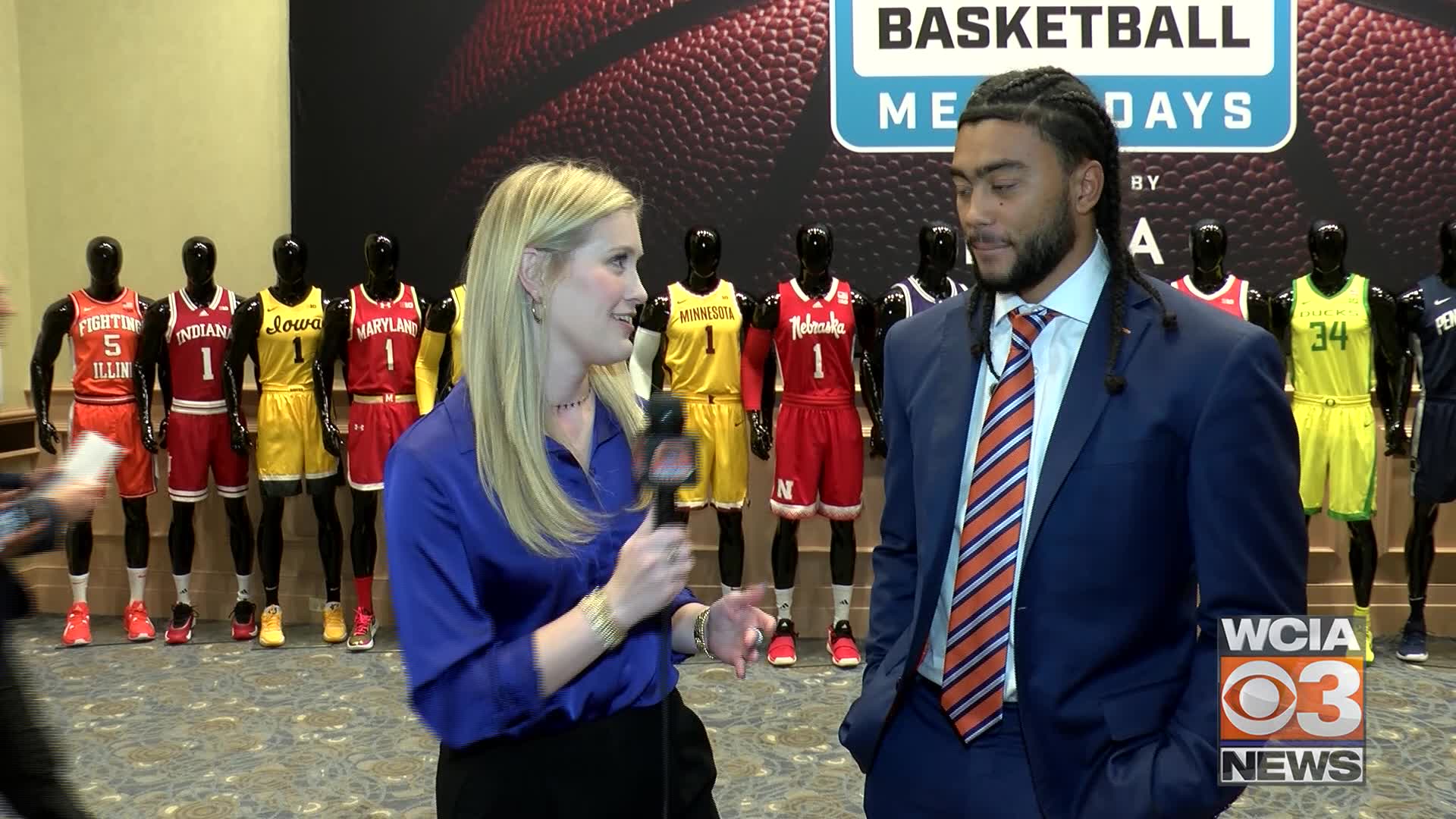 WEB EXTRA: Kylan Boswell 1-on-1 at Big Ten Media Day – WCIA.com