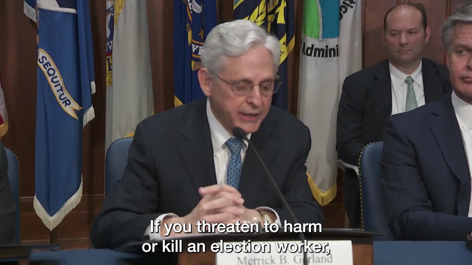 FBI, DOJ warn against threatening election workers – WBOY.com