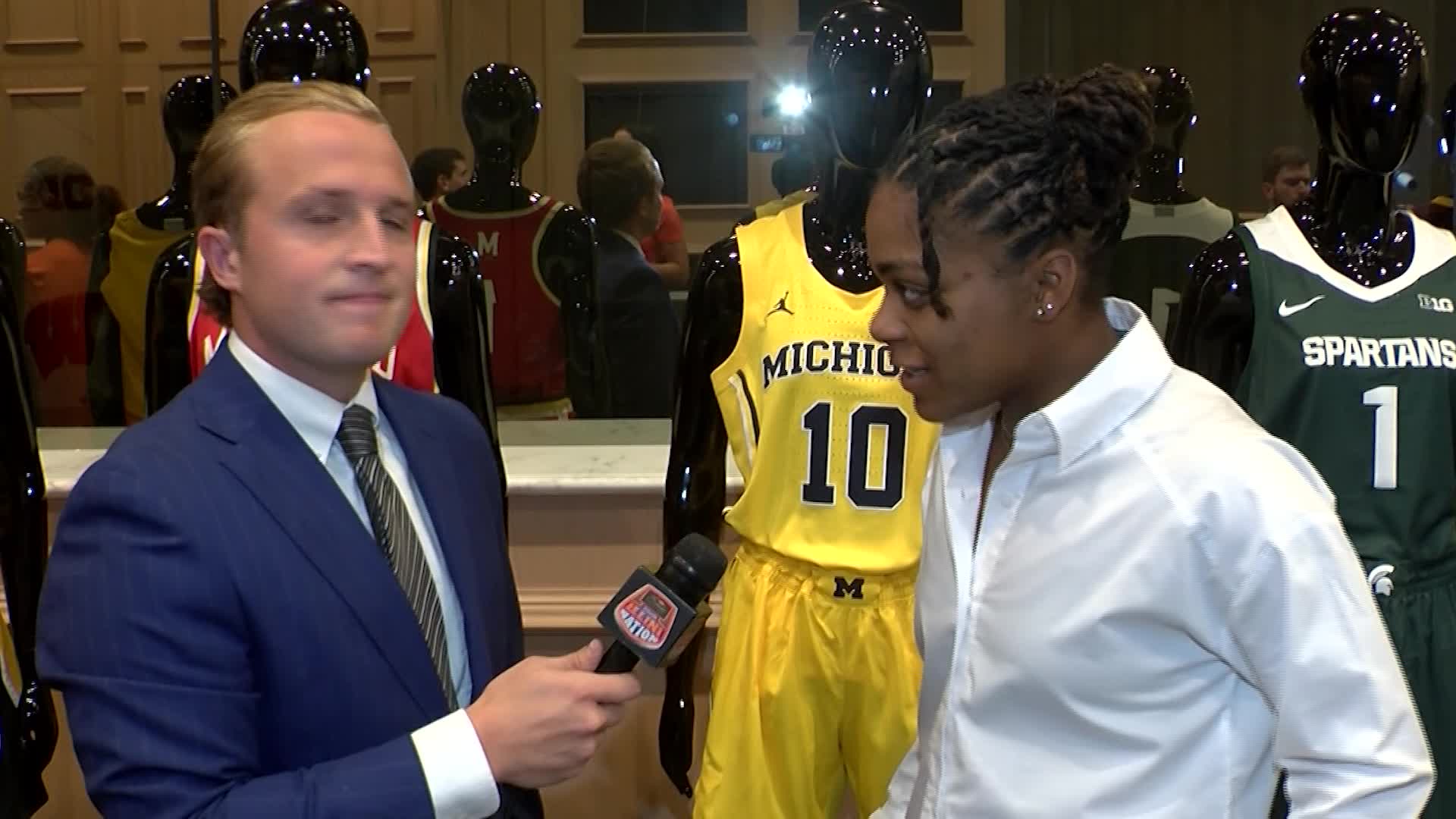 WEB EXTRA: 1-on-1 with Makira Cook at Big Ten Media Days – WCIA.com