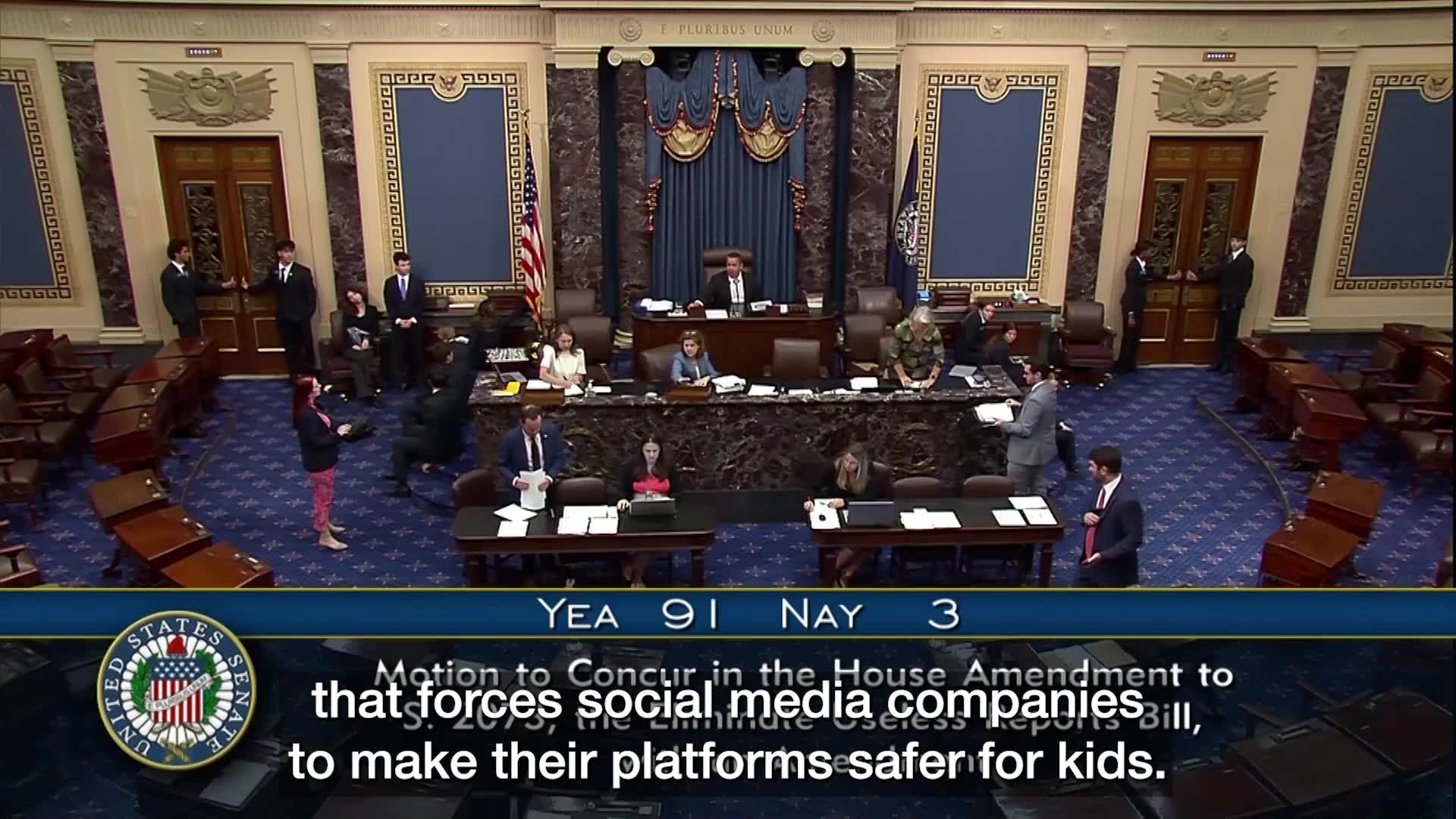 Senate passes Kids Online Safety Act 91-3 – FOX31 Denver