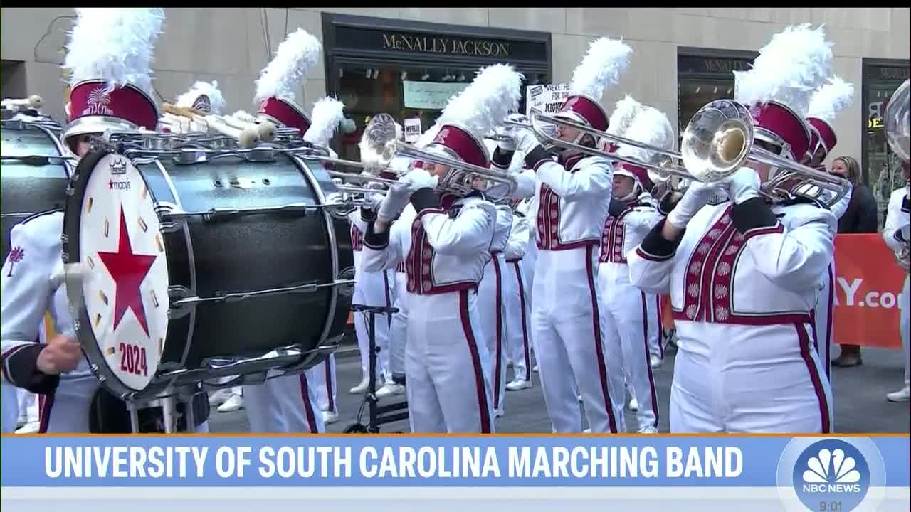 WATCH: USC band performs on Today Show, marches through studio – WCBD ...