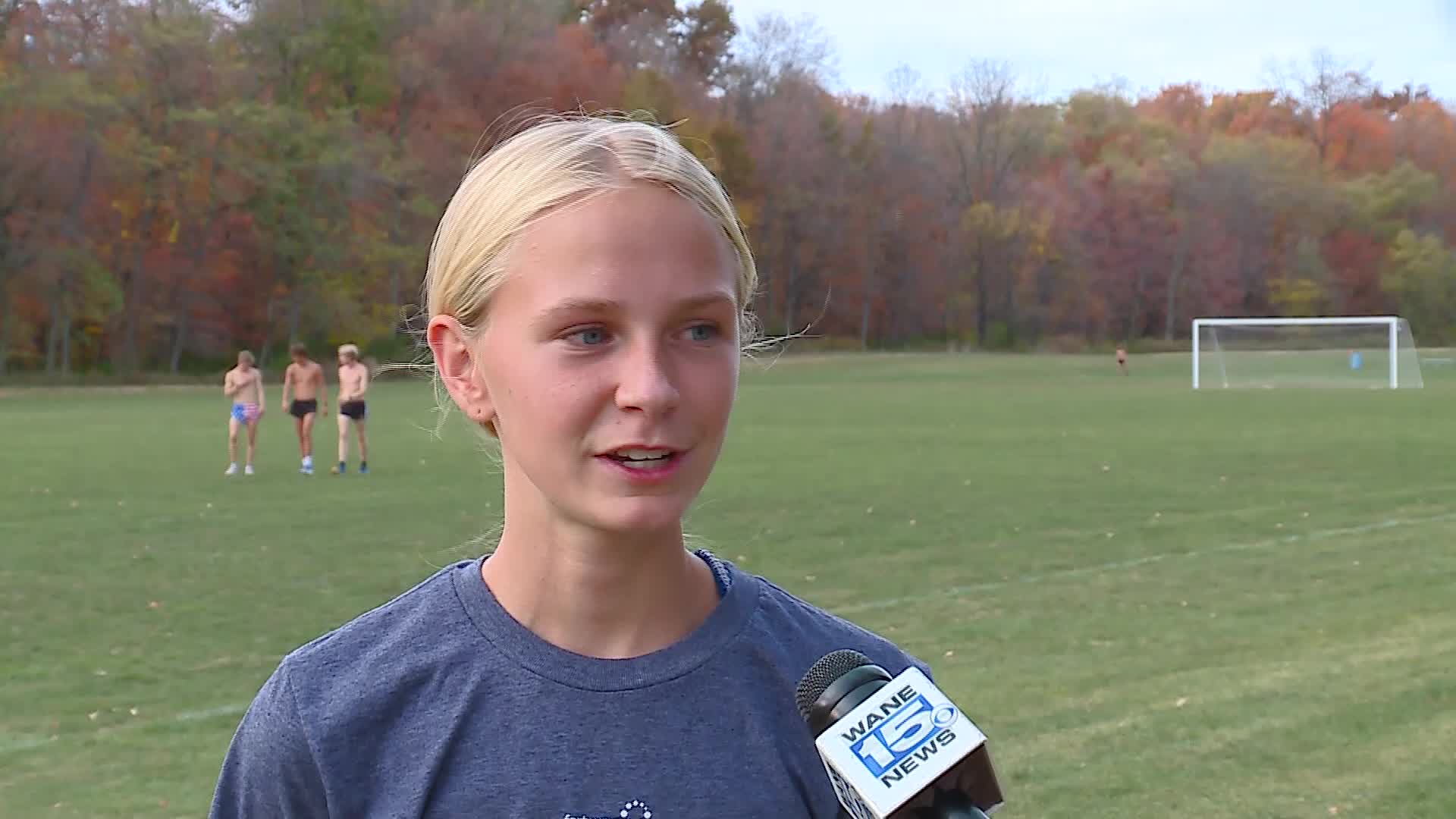 Concordia freshman cross country runner Daphne Weller interview 10/28 ...
