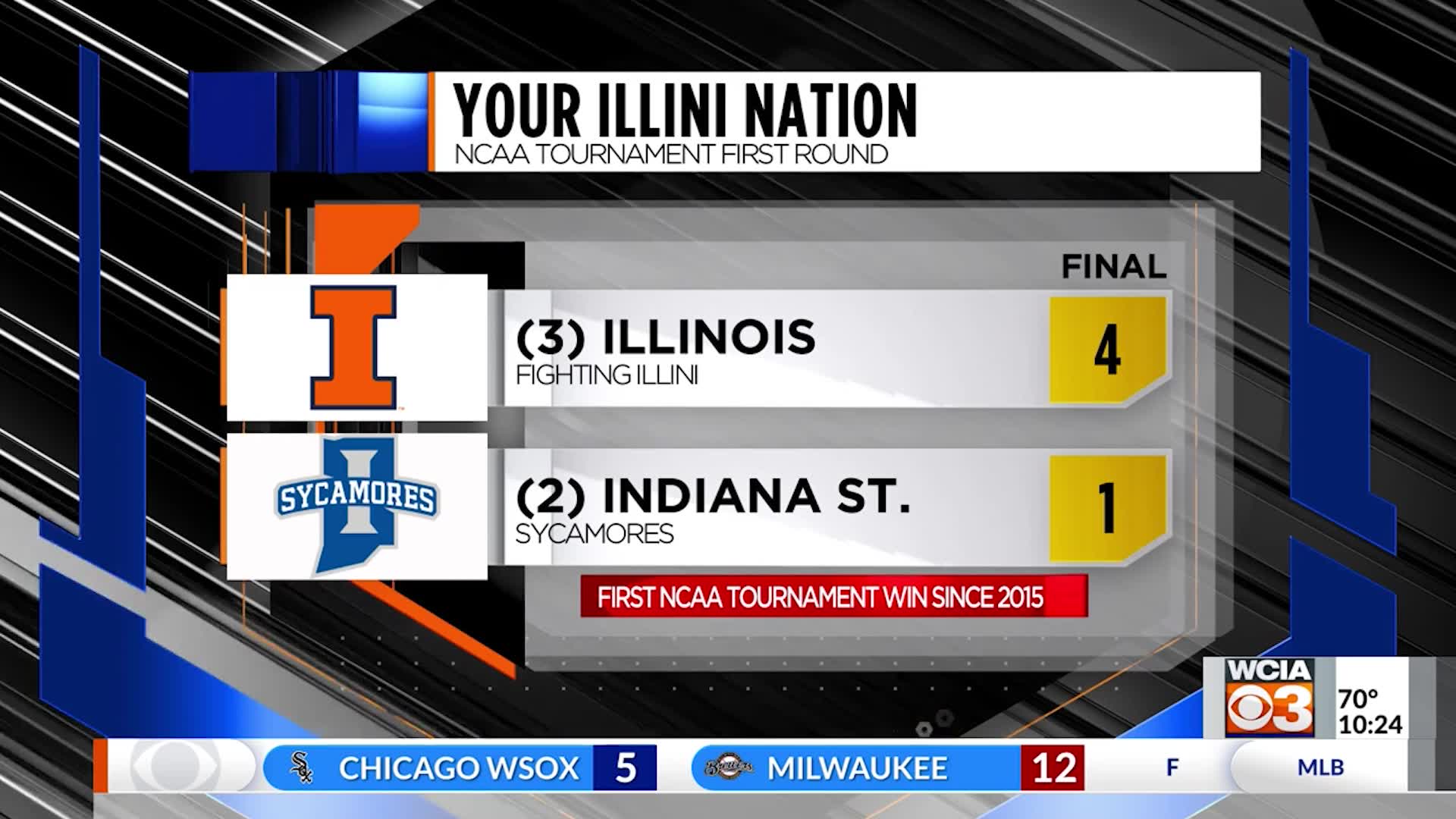 Jack Crowder leads Illinois to NCAA tournament win over Indiana St ...