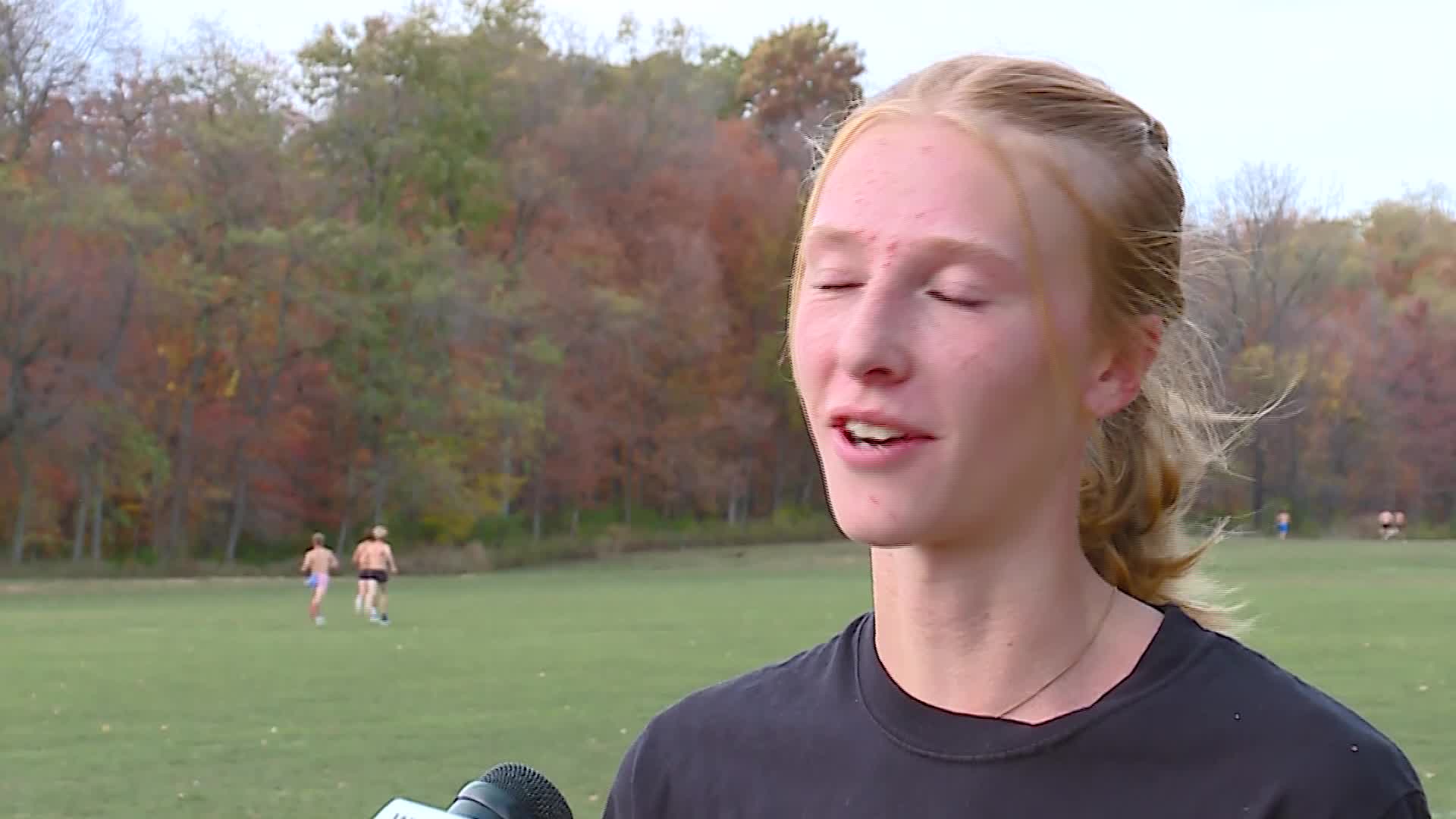 Concordia junior cross country runner Mallory Weller interview 10/28 ...