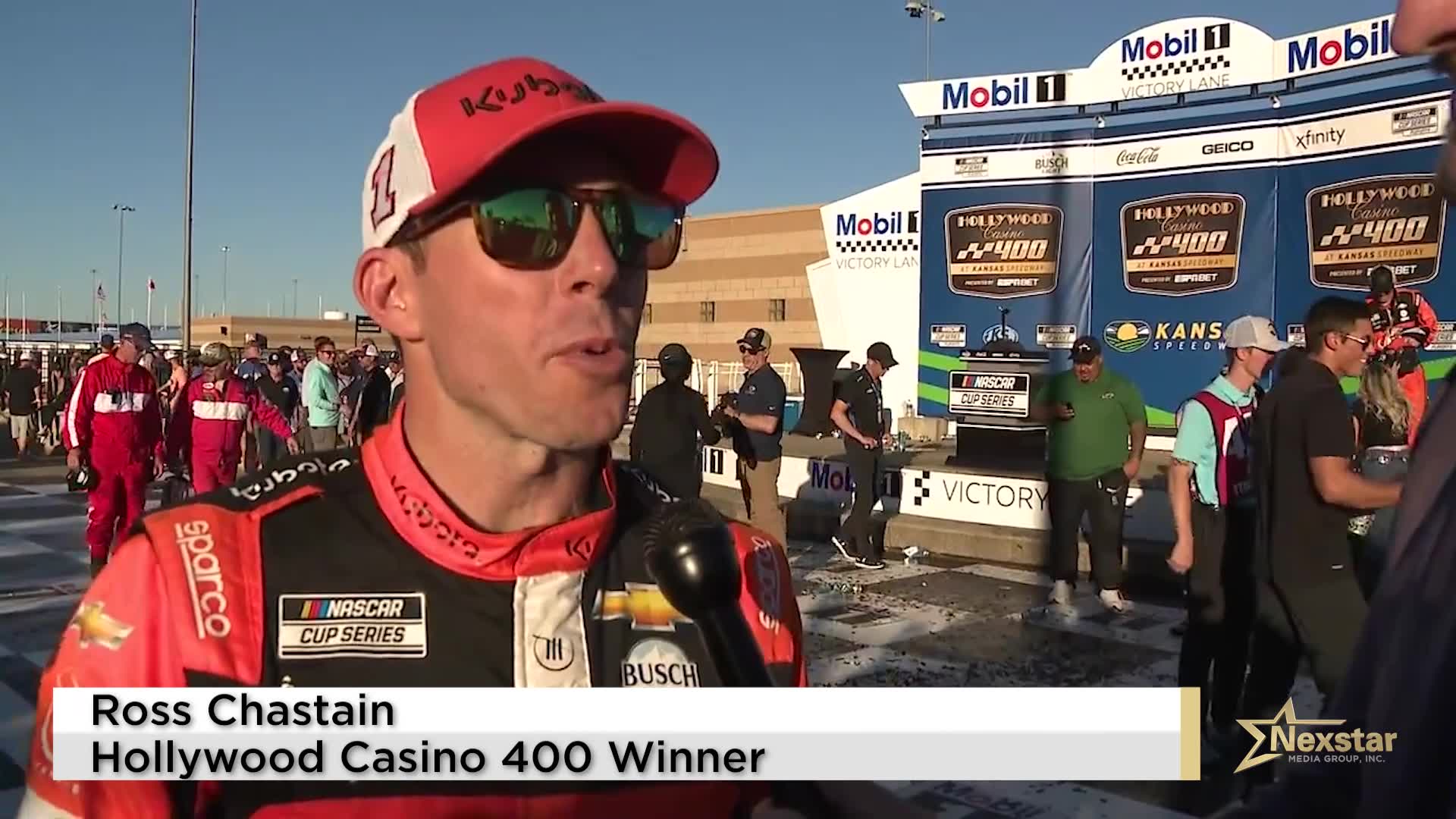 Ross Chastain talks winning at Kansas City NASCAR Race – WRIC ABC 8News