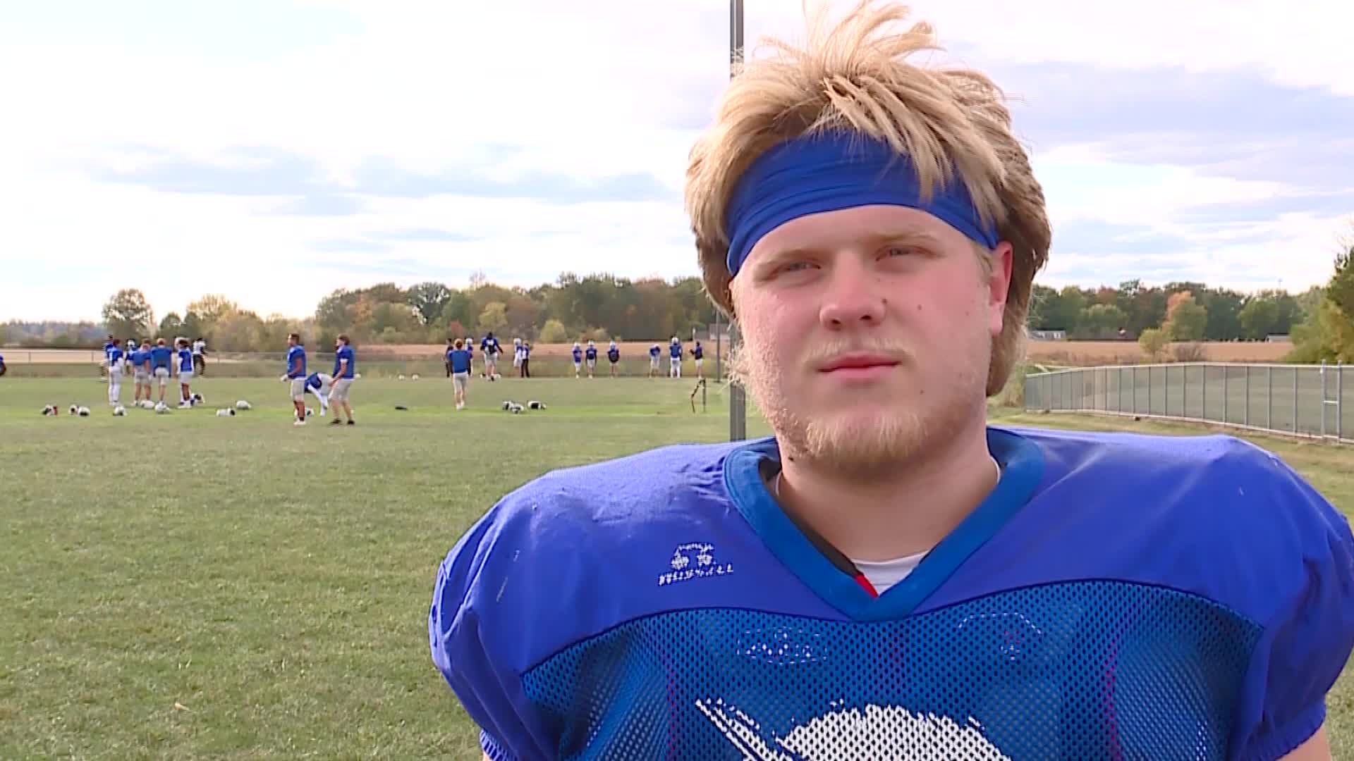 Carroll senior defensive lineman Brody Beeks practice interview 10/15 ...