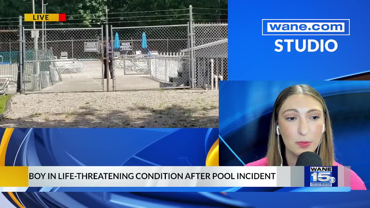 Boy in critical condition after medical emergency at Fort Wayne pool ...