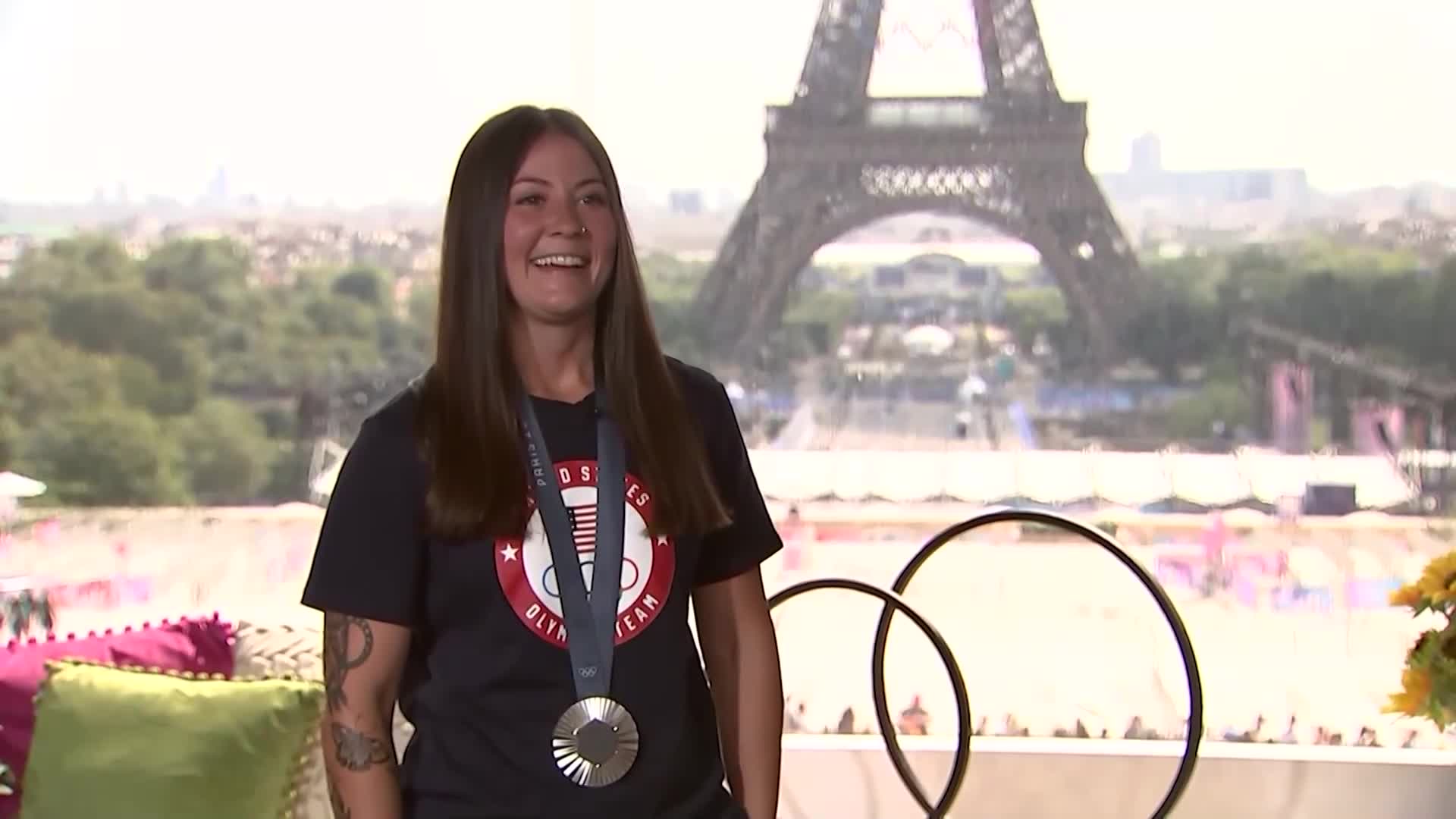 Perris is enjoying Paris: BMX silver medalist says this year’s Olympics ...