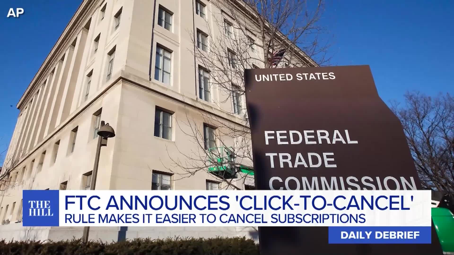 FTC announces rule to make it easier to cancel subscriptions – The Hill