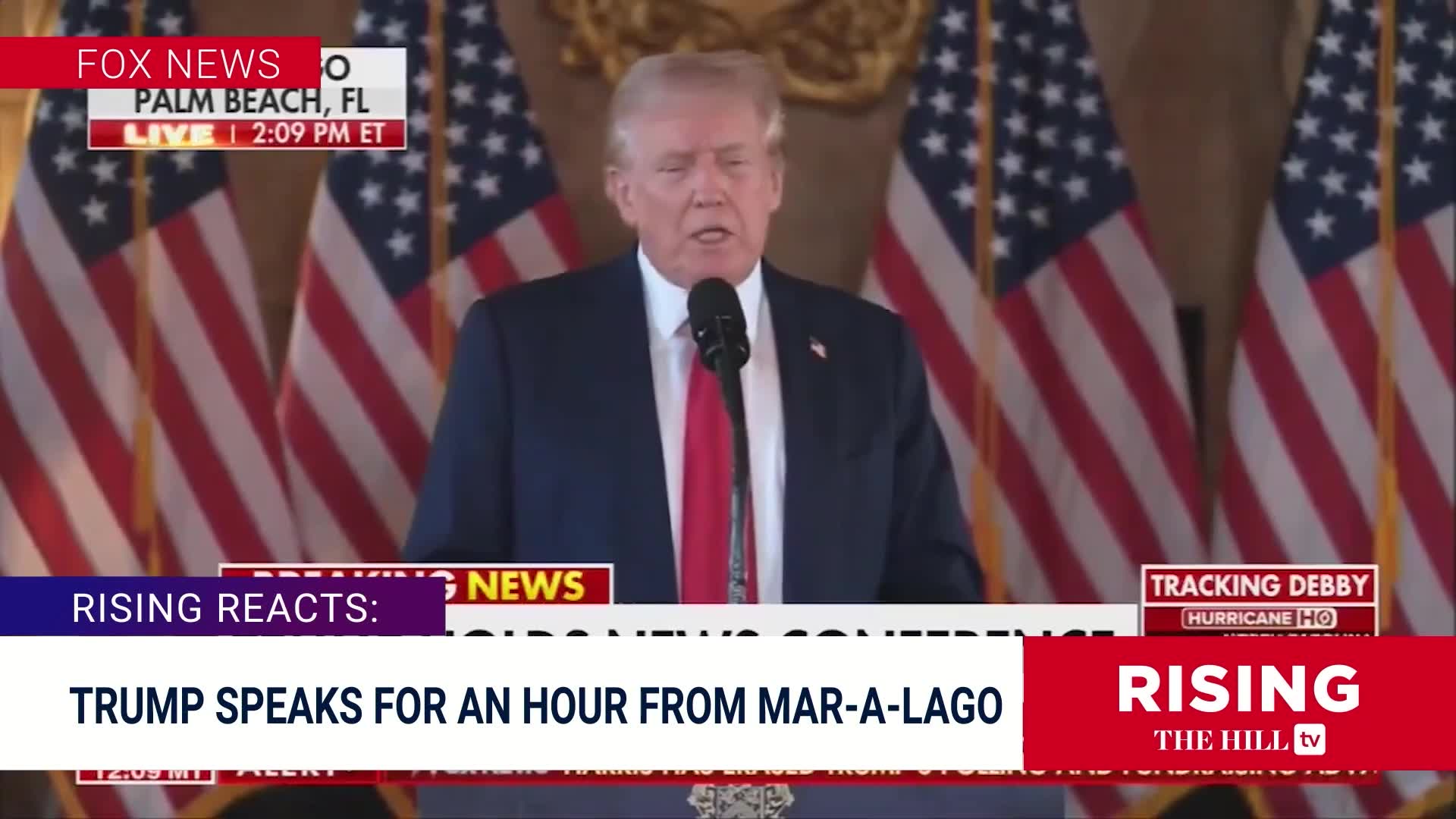 Donald Trump holds press conference at Mar-a-Lago – The Hill