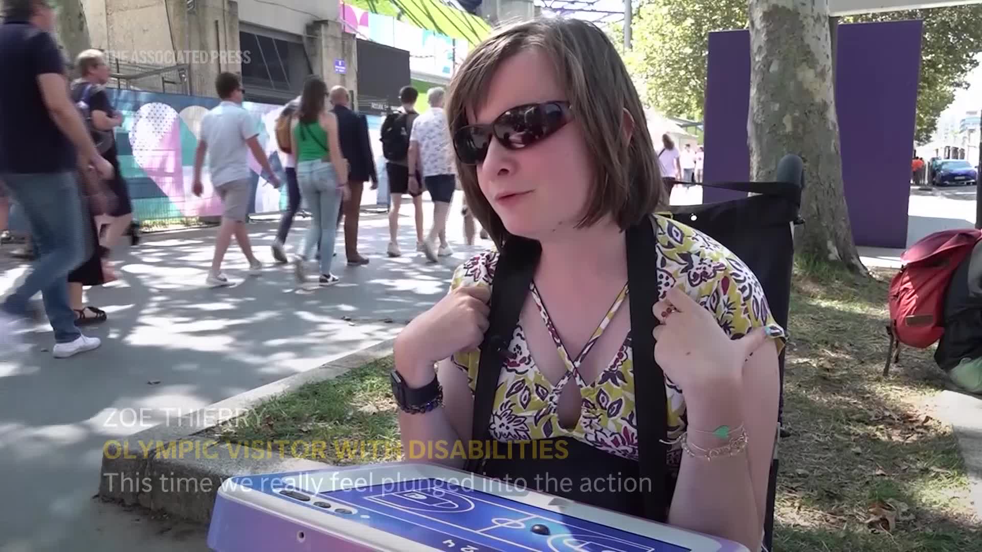 Paris Olympics embrace accessibility technology for visually impaired ...