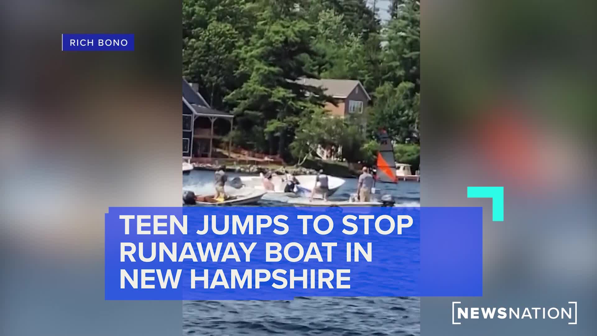 Teen jumps to stop runaway boat in New Hampshire | Morning in America ...