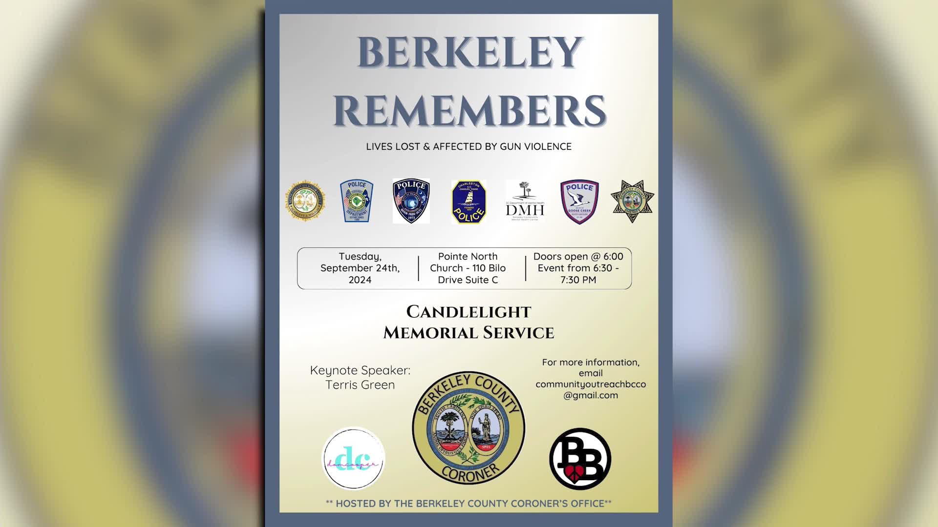 Berkeley County honors lives lost to gun violence – WCBD News 2
