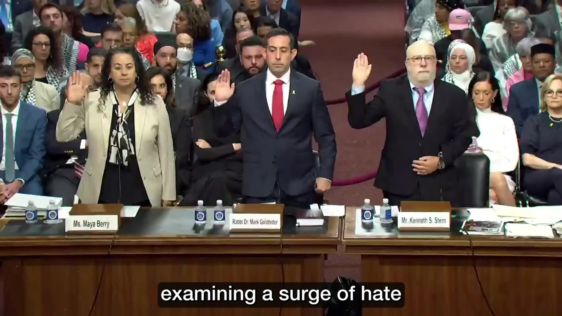 Senate hearing focuses on rise of reported hate crimes – KLRT – FOX16.com