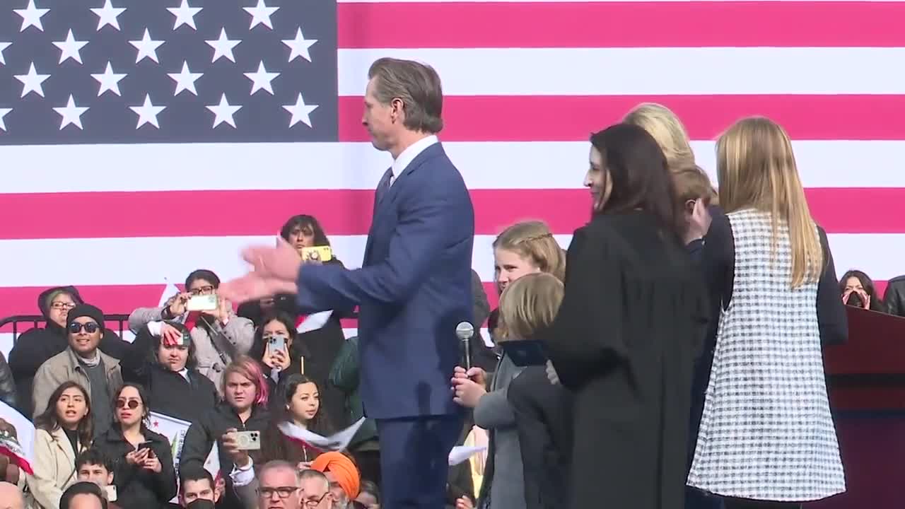 KTXL: newsom approval down – The Hill