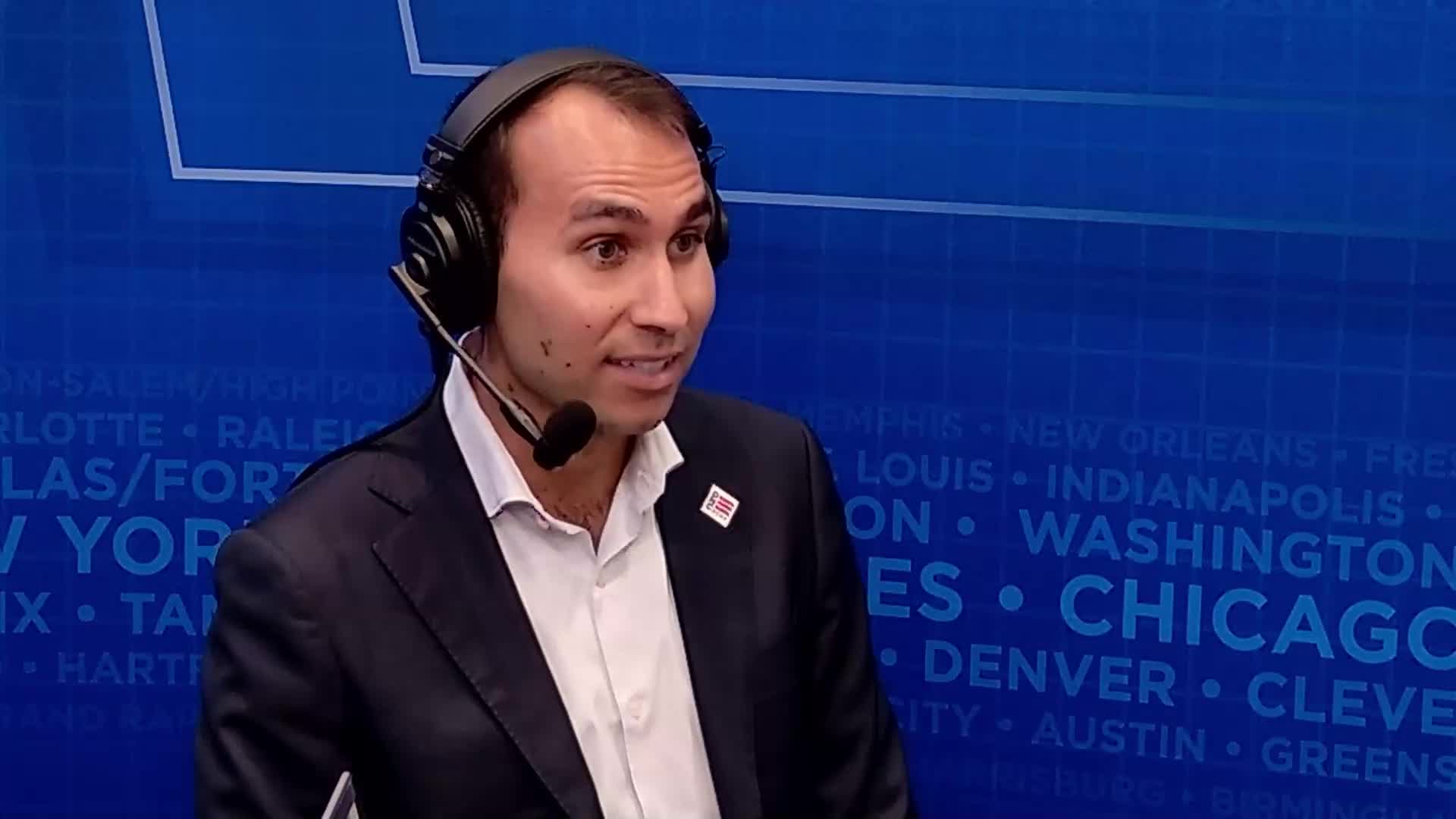 Kevin Munoz at DNC Day 1 – WSPA 7NEWS