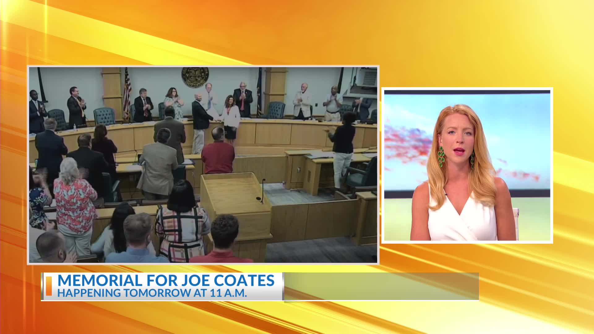 Memorial service for Joe Coates – WCBD News 2
