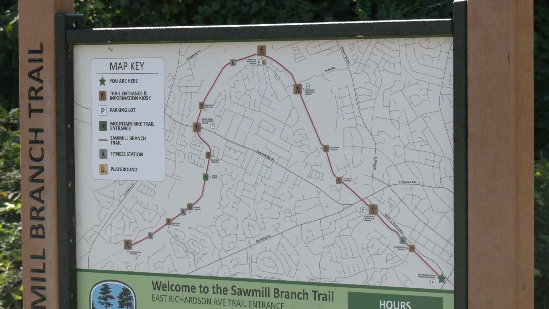 Summerville Discussing Safety Improvements For Sawmill Branch Trail