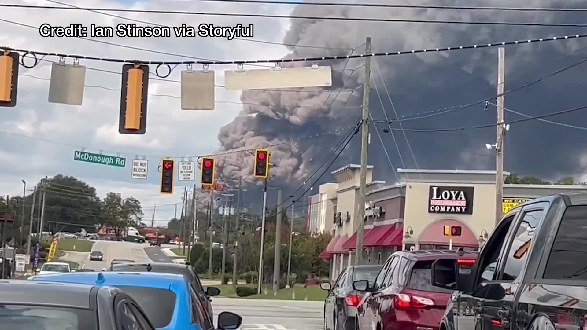 Evacuation Orders Issued After Fire Breaks Out at Chemical Plant ...