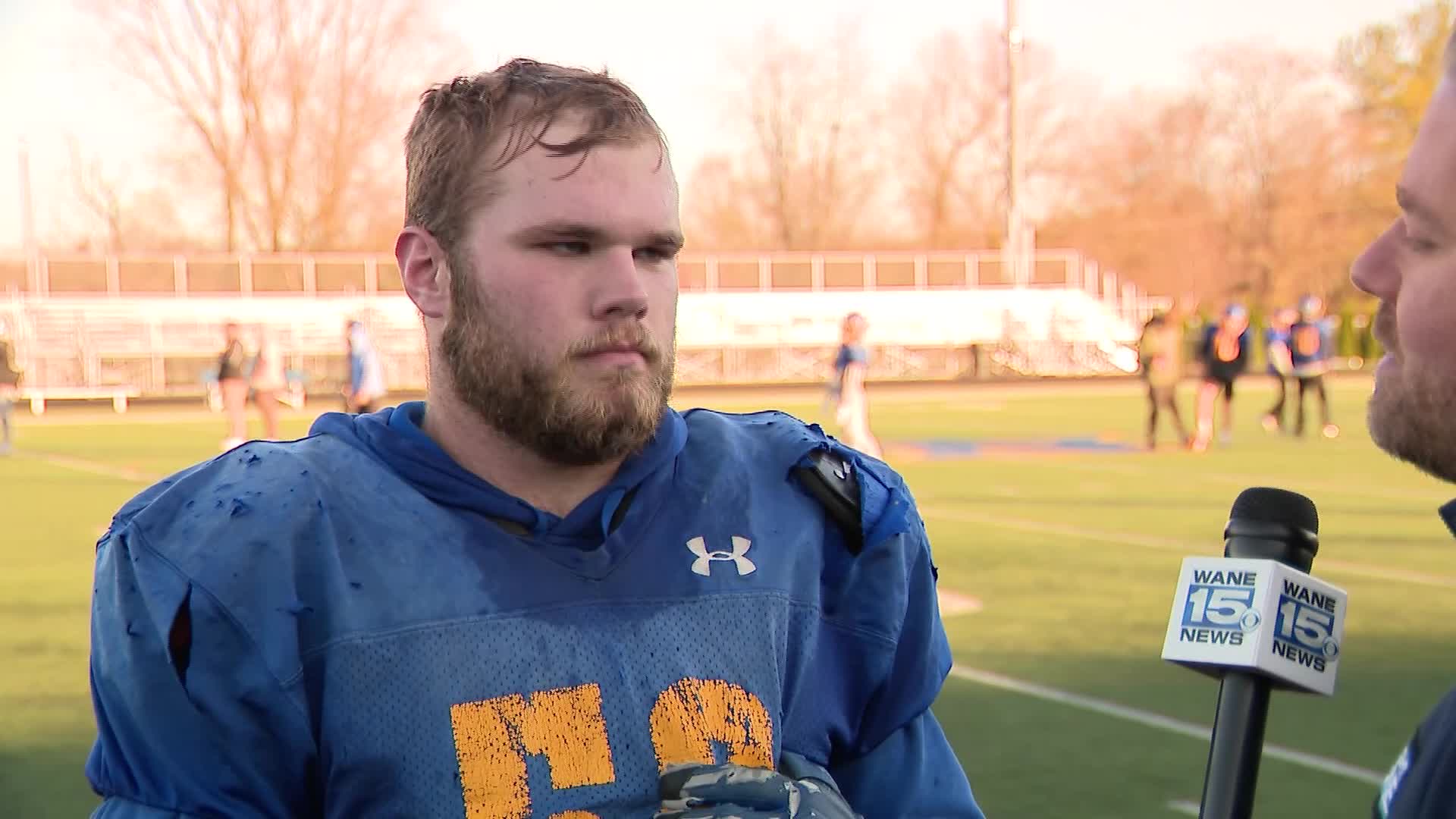 James Miller full interview at East Noble football practice on 11/12/24 ...