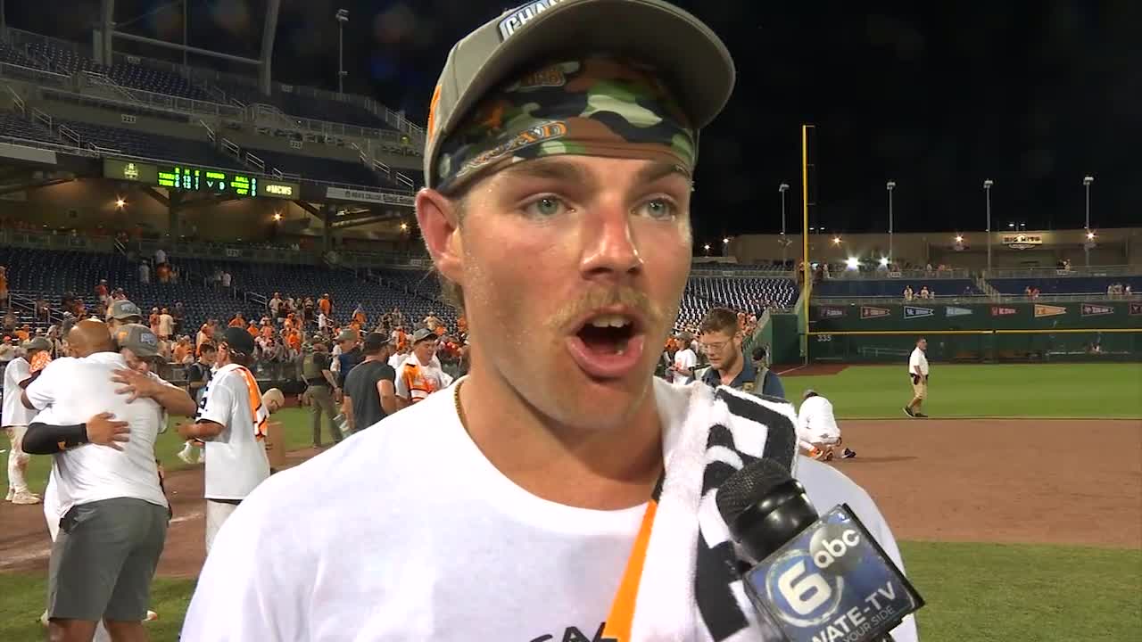 Knoxville native Cal Stark praises Tony Vitello after winning national ...