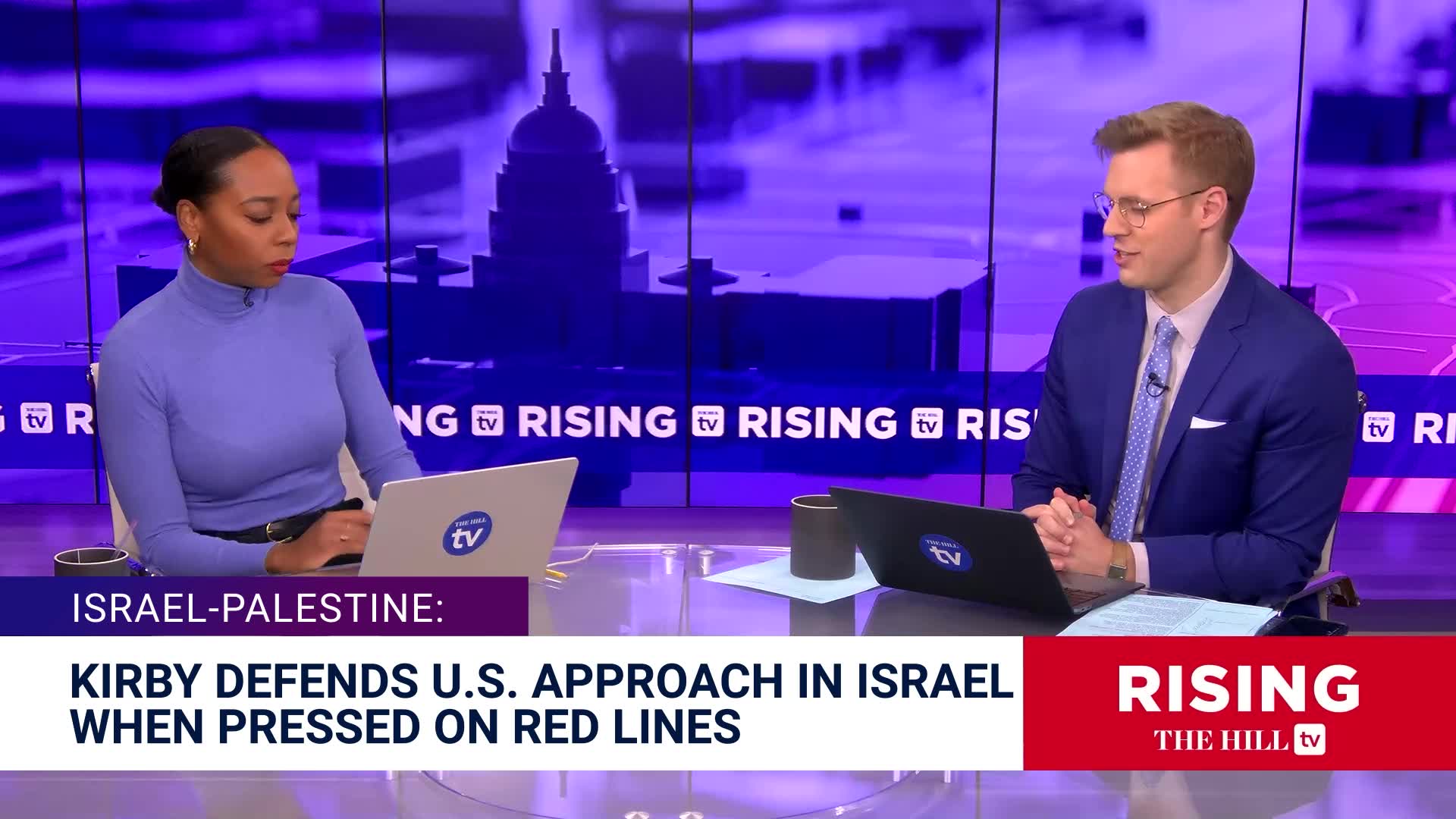 Robby & Brie clash on Israel-Palestine: should Hamas surrender?! – The Hill