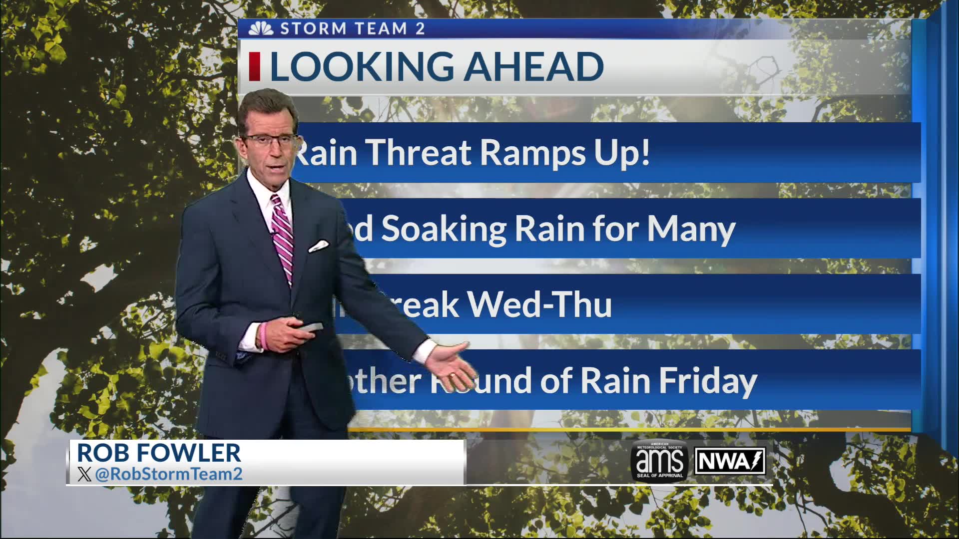 Rob Fowler’s Monday Evening (5-13) Forecast UPDATE – WCBD News 2