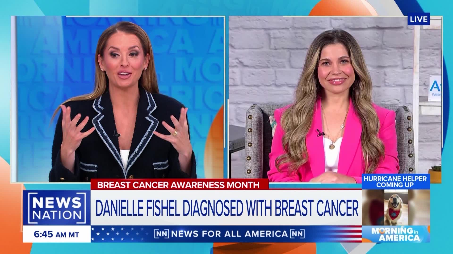 Danielle Fishel urges women to keep up with breast cancer screenings ...